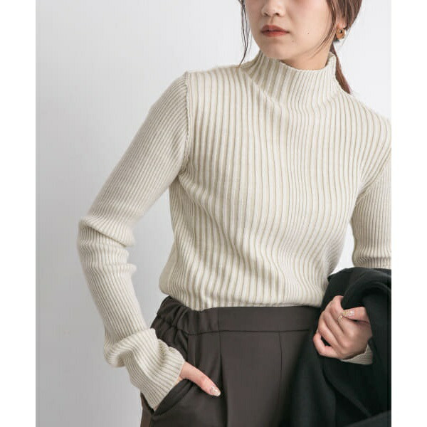 【楽天市場】illi ランダムRIBハイネックニット／KBF（KBF）：丸井（マルイ）楽天市場店