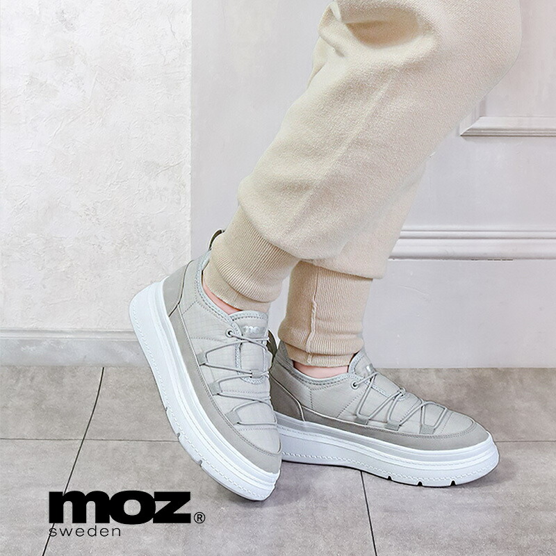 【楽天市場】【22秋冬新作】moz ボリュームソール ナイロンボアスリッポン／モズ（moz）：丸井（マルイ）楽天市場店