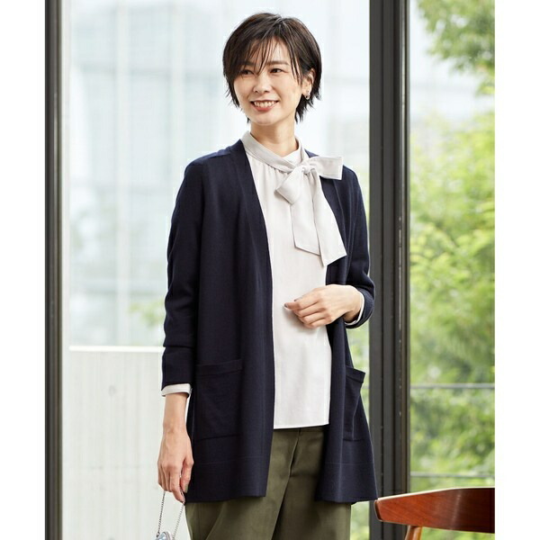【楽天市場】【洗える】KNIT BASIC ロング カーディガン／Jプレス（J.PRESS）：丸井（マルイ）楽天市場店