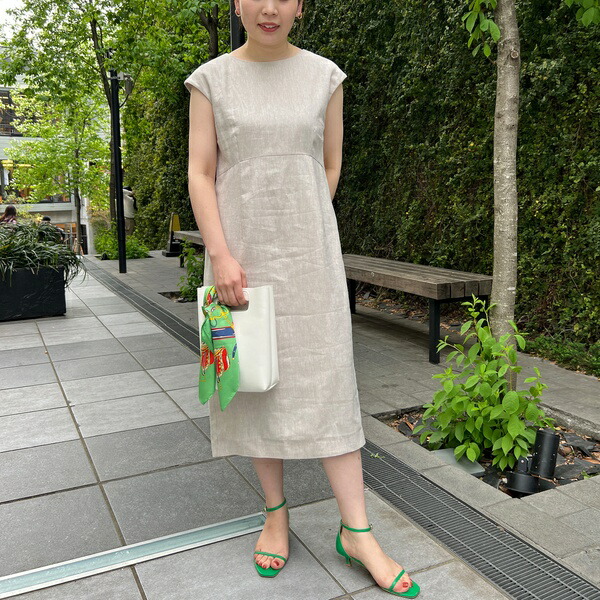 【楽天市場】 【WEB限定】POLY・LINEN フレンチスリーブワンピース／ノーリーズ（NOLLEY'S）：丸井（マルイ）楽天市場店