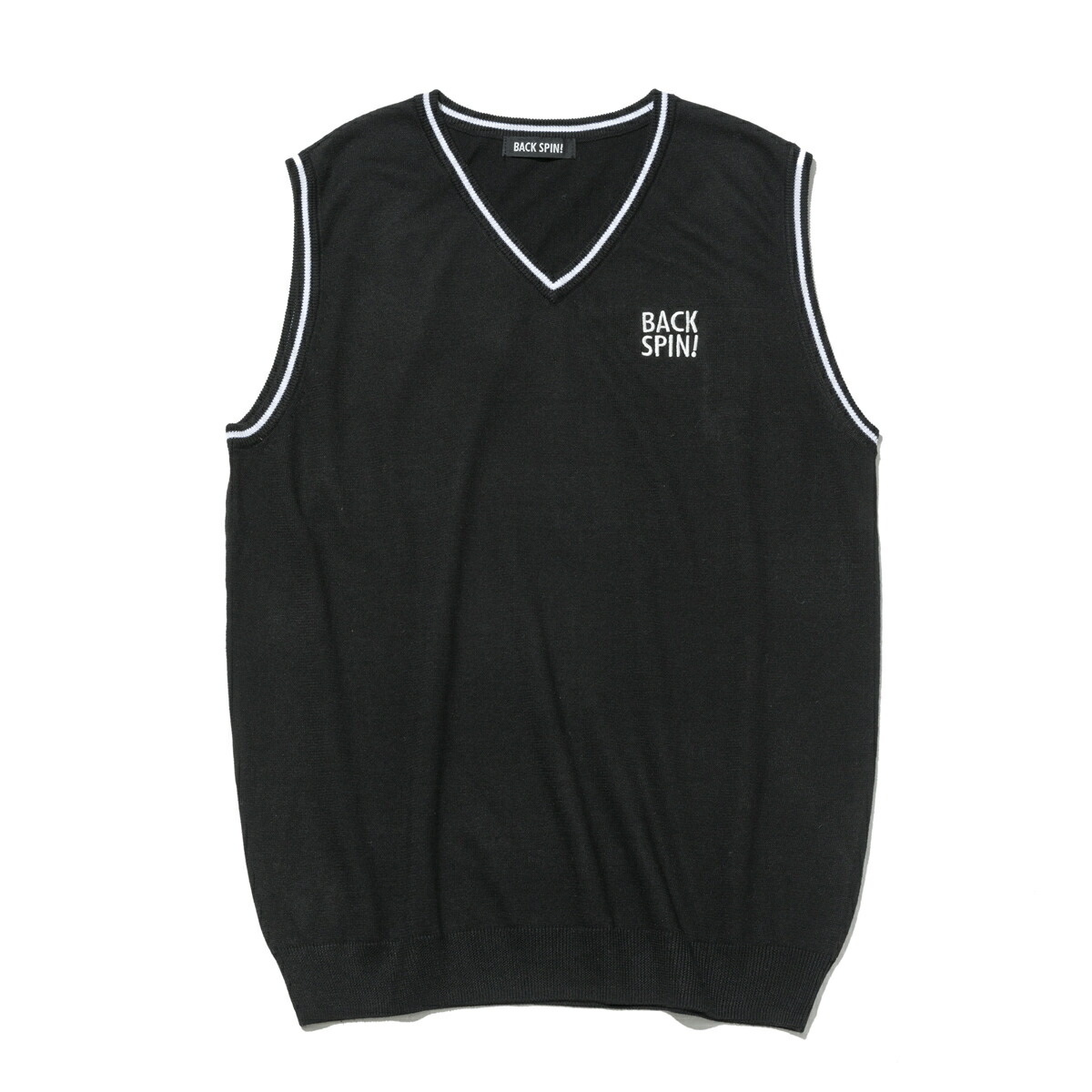 【楽天市場】【BACK SPIN!】LOGO KNIT VEST／バックスピン（BACK SPIN！）：丸井（マルイ）楽天市場店