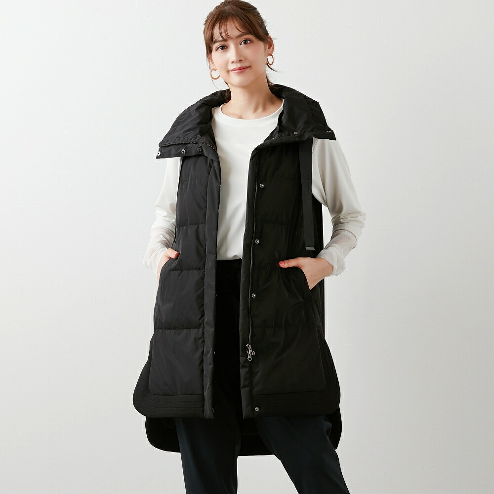 楽天市場】m.f.エディトリアル 【ダウン】 【撥水】シームレス フード