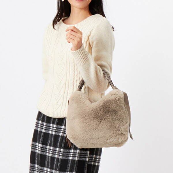 【楽天市場】カシュカシュ cachecache / 下がりグログランワンハンドルエコファートート／カシュカシュ（cache cache）：丸井（マルイ）楽天市場店