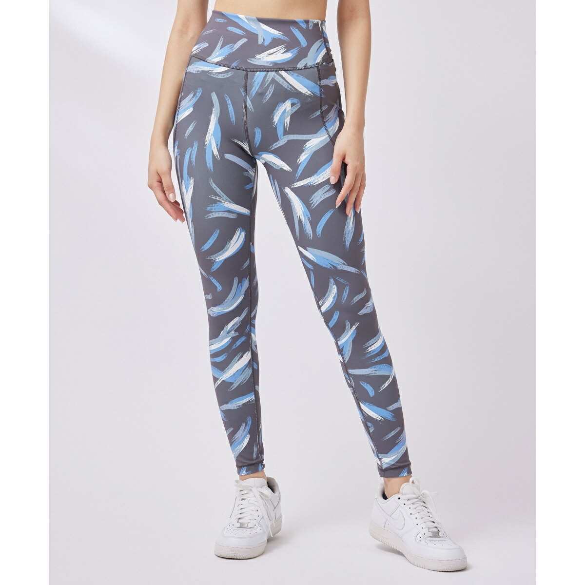 【楽天市場】【skin wear】UV＆水陸両用＆保湿 ニュアンスプリントスポーツレギンス／ナージー（NERGY）：丸井（マルイ）楽天市場店