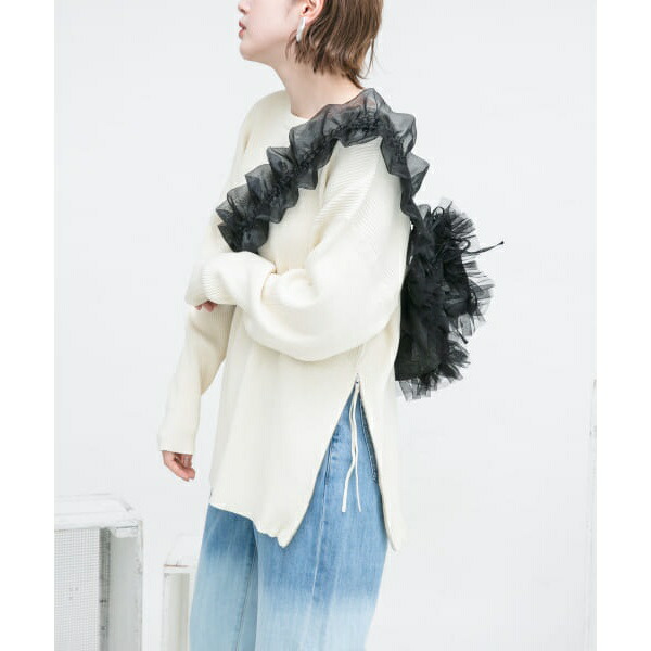 【楽天市場】サイドZIPリブニット／KBF（KBF）：丸井（マルイ）楽天市場店