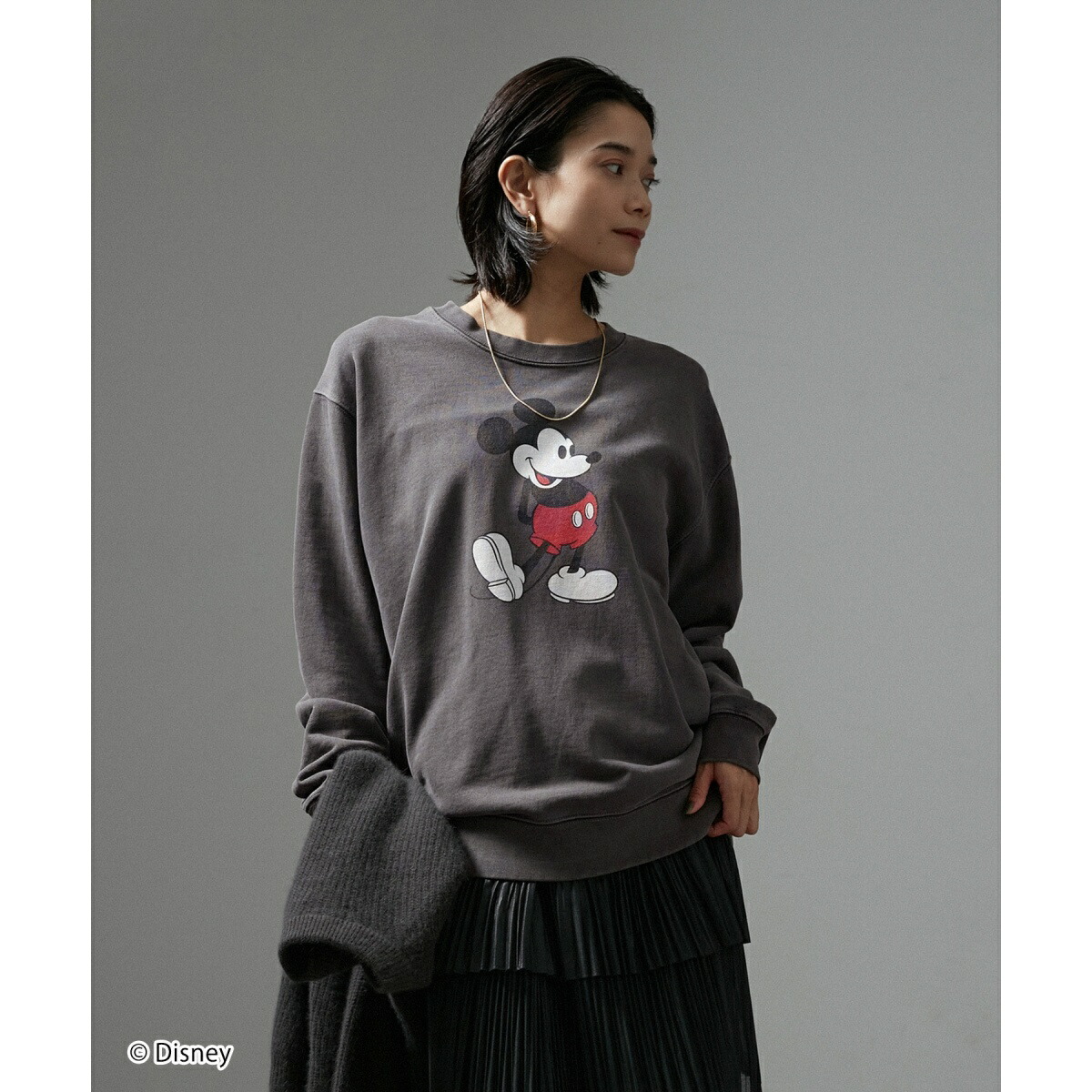 【楽天市場】【GOOD ROCK SPEED】MICKEY MOUSE（ミッキーマウス） / 別注スウェット／サロン アダム エ ロペ ...