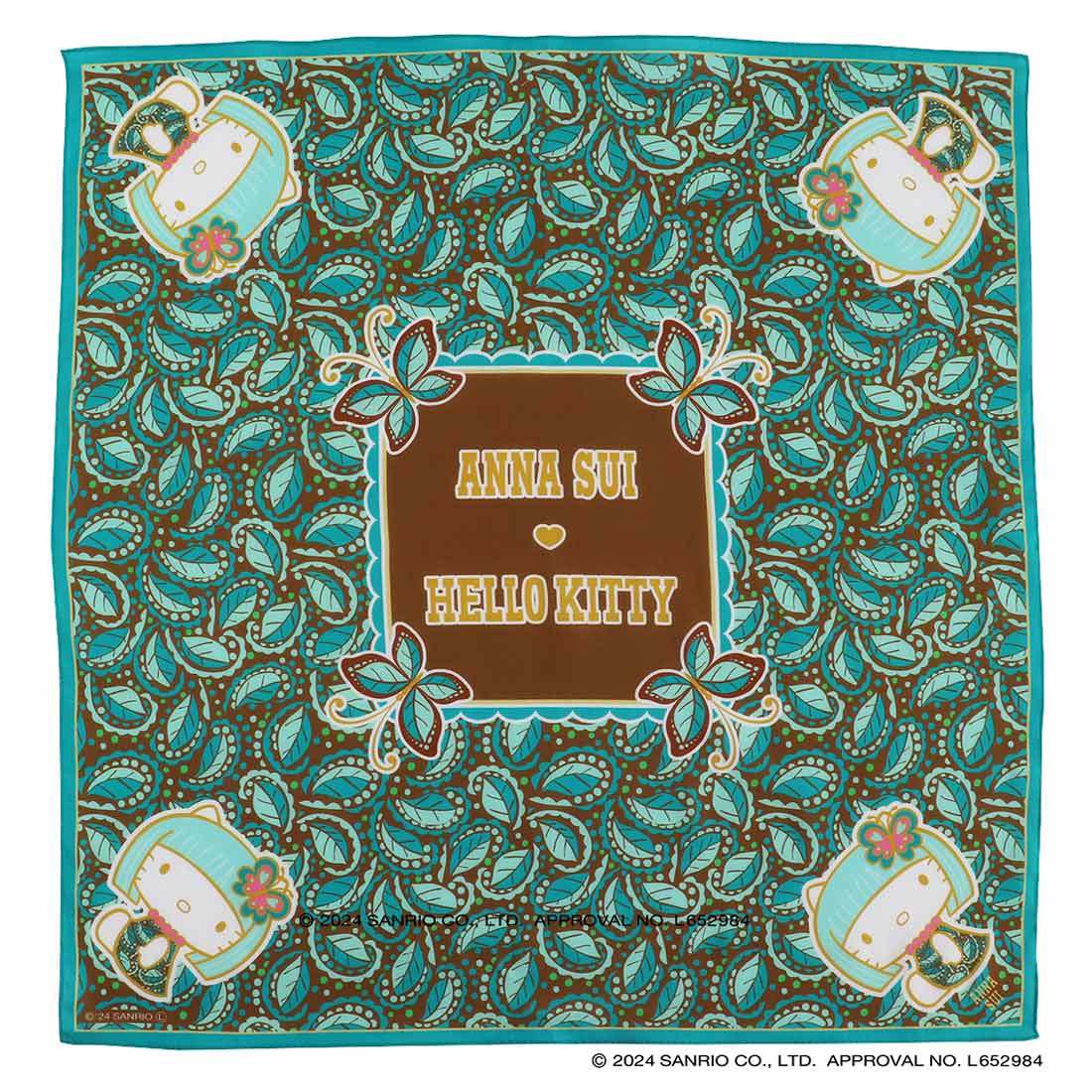 【楽天市場】ANNA SUI × HELLO KITTY 大判プリントハンカチ（約58cm）【アナスイ】／アナ スイ（ANNA SUI）：丸井 ...