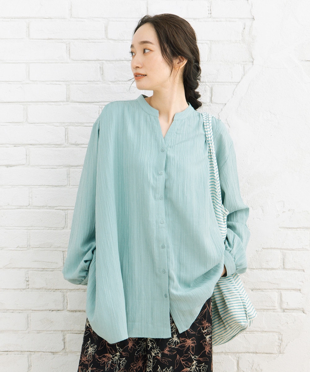 楽天市場】【大きいサイズ】21号(6L〜) 楊柳ジャカードシャツ