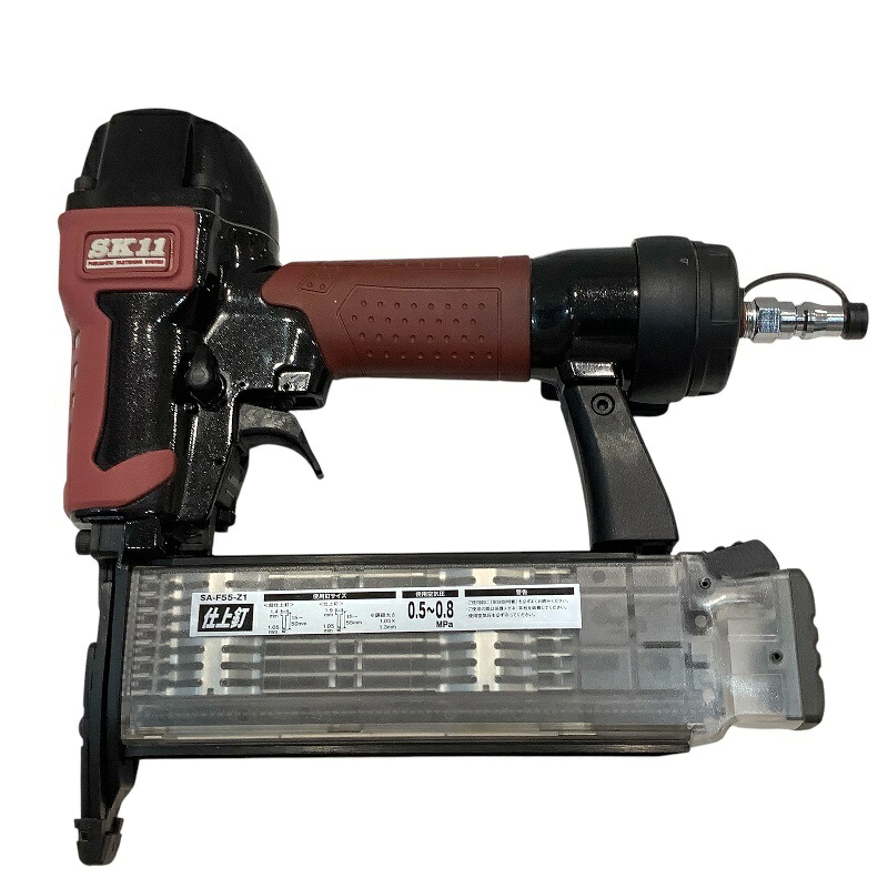 【楽天市場】【動作未確認のためジャンク販売】藤原産業 SK11 エア仕上釘打機 F55 SA-F55-Z1フィニッシュネイラ 仕上釘打ち機 【中古】KB-9581：壱六屋 楽天市場店