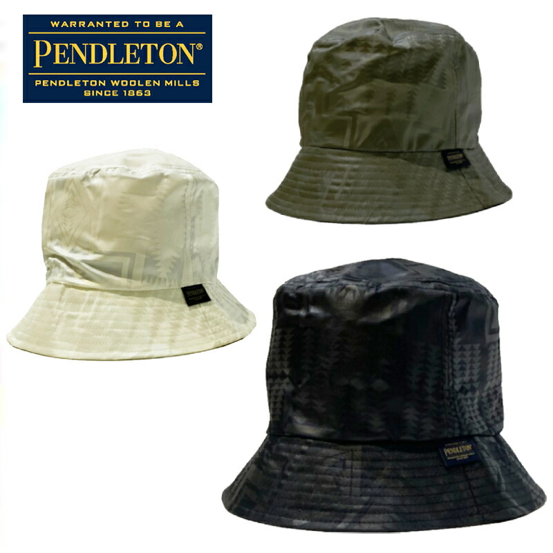 【楽天市場】PENDLETON CLEAR PT BUCKET HAT / クリア プリント バケット ハット / HAT / ハット ...