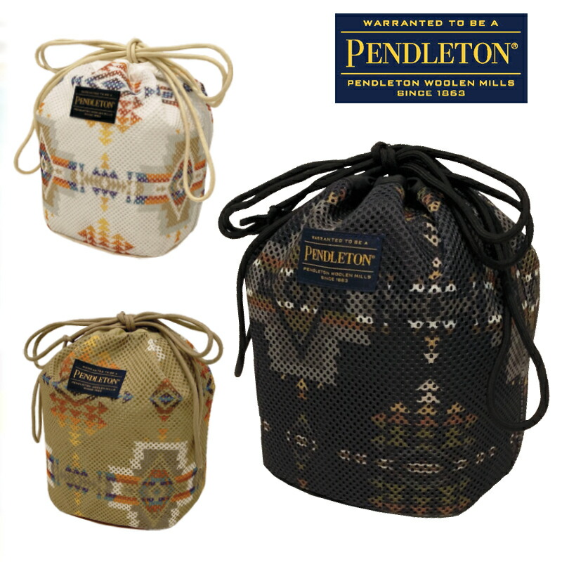 【楽天市場】PENDLETON MESH PRINT DRAW POUCH / メッシュ プリント ドローポーチ / PENDLETON POUCH / MESH PT DRAW POUCH ...