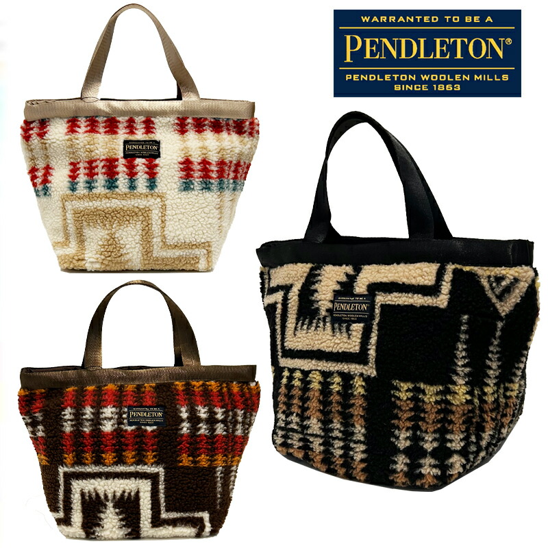 【楽天市場】PENDLETON BOA TOTE / ボア トート バッグ / TOTE / トートバッグ / ハーディング柄 / トートバッグ / 手提げ / ファスナー / メンズ ...