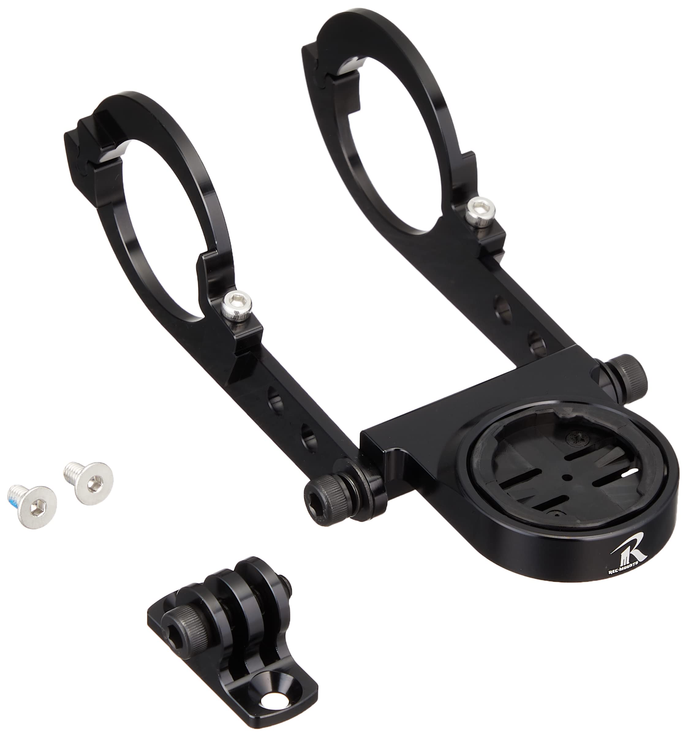 【楽天市場】【送料無料】REC-MOUNTS(レックマウント) アウトフロントバイクマウント Type19(35mm) Garmin Edge1000 & GoPro シマノスポーツカメラ ...