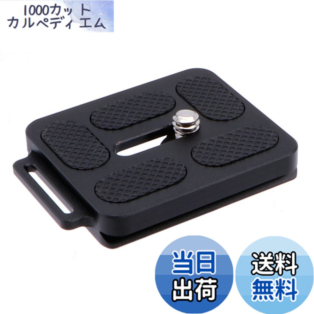 【楽天市場】【送料無料】INPON クイックリリースプレート アルカスイス互換 48mm ストラップホール付 1/4"ネジ付：1000カット ...
