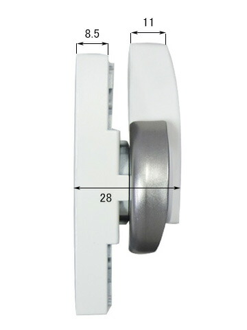 【楽天市場】クレセント YKK AP用 HH-J-0850（51）-2【メーカー取り寄せ品】：網戸サッシ部品窓の専門店