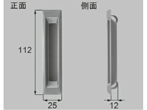 【楽天市場】【メール便選択可】引手 トステム CPJG252(オータムブラウン)【メーカー取り寄せ品】：網戸サッシ部品窓の専門店