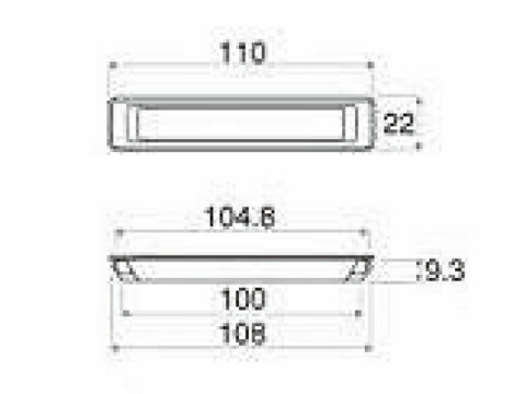 【楽天市場】【メール便選択可】室内側引手 トステム 住宅用 NRPU651A【メーカー取り寄せ品】：網戸サッシ部品窓の専門店