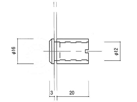 【楽天市場】ドアアイ 増田産業 OD-781 公団型【メーカー取り寄せ品】：網戸サッシ部品窓の専門店