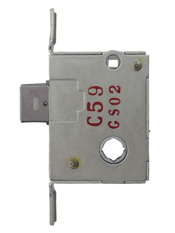 【楽天市場】浴室ドア用 錠ケース 錠ケースのみYKK AP用 HH-J-0445CS YS色【メーカー取り寄せ品】：網戸サッシ部品窓の専門店