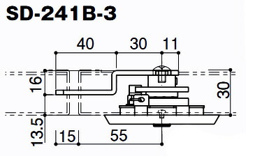 【楽天市場】コインロック付ケースハンドル キンマツ SD-241B-3 【メーカー取り寄せ品】：網戸サッシ部品窓の専門店
