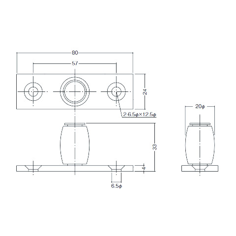 【楽天市場】ガイドローラー プレートタイプ 末広金具 1020 【メーカー取り寄せ品】：網戸サッシ部品窓の専門店
