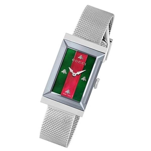 【楽天市場】グッチ GUCCI Gフレーム YA147401 レディース：腕時計本舗