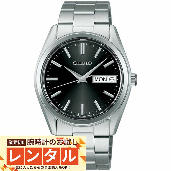 【楽天市場】【レンタル】業界初！90日間お試し腕時計レンタル セイコーセレクション SEIKOSELECTION メタル SBTH011 ...