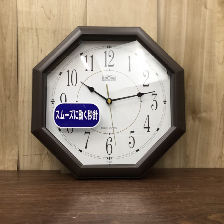 【楽天市場】掛時計 オクターゴ MAG マグ W-287BR-Z【新品】：リユース家電Happy 楽天市場店