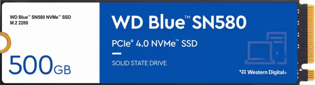 【楽天市場】WD Blue SN580 SSD M.2 PCIe Gen4 x4 NVMe 500GB M.2 2280：123market ...