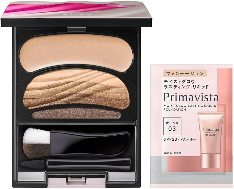 【楽天市場】AUBE(オーブ) ブラシひと塗りシャドウN 11ブラウン系 +おまけ付 アイシャドウ セット 4.5g：14promo