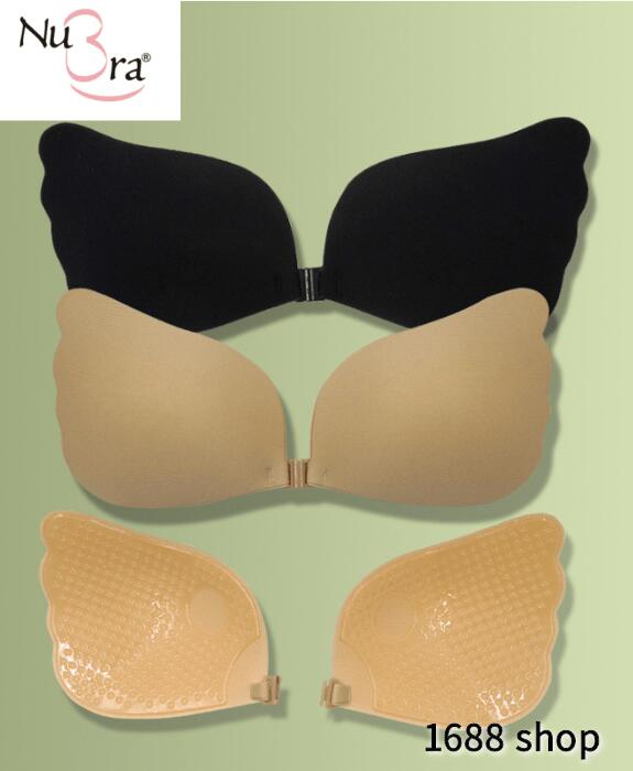 【楽天市場】ヌーブラ nubra シームレス イージーフィット ブラジャー単品 ABCDカップ シリコン ヌーブラビーチ ビーチ 結婚式 インナー ストラップレスブラ 粘着力 パッドブラジャー ...