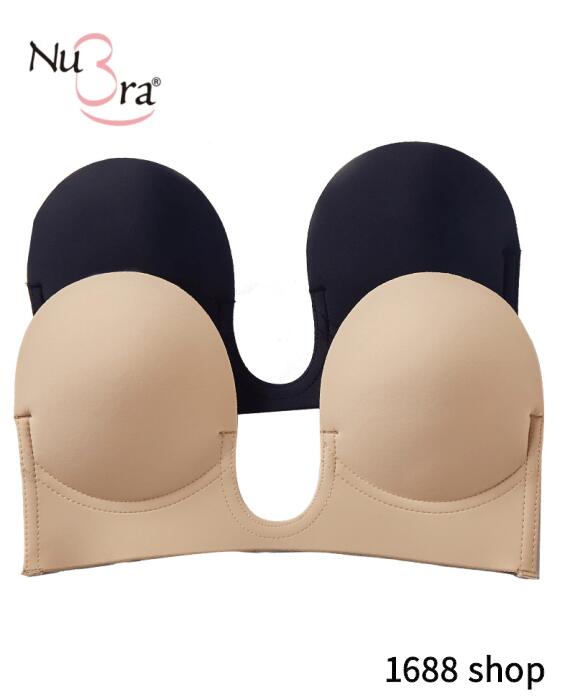 【楽天市場】ヌーブラ nubra シームレス イージーフィット ブラジャー単品 ABCDカップ シリコン ヌーブラビーチ ビーチ 結婚式 インナー ストラップレスブラ 粘着力 パッドブラジャー ...