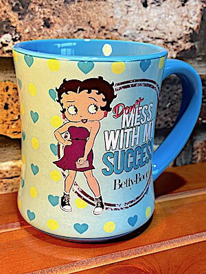 【楽天市場】ベティちゃん グッズ アメリカン雑貨 Betty Boop マグカップ 12oz Don't Mess With My ...