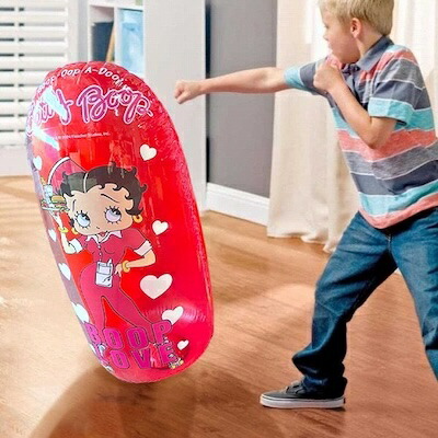 【楽天市場】ベティちゃん グッズ INFLATABLE PUNCHING BAG Betty Boop パンチバッグ サンドバッグ バルーン ...