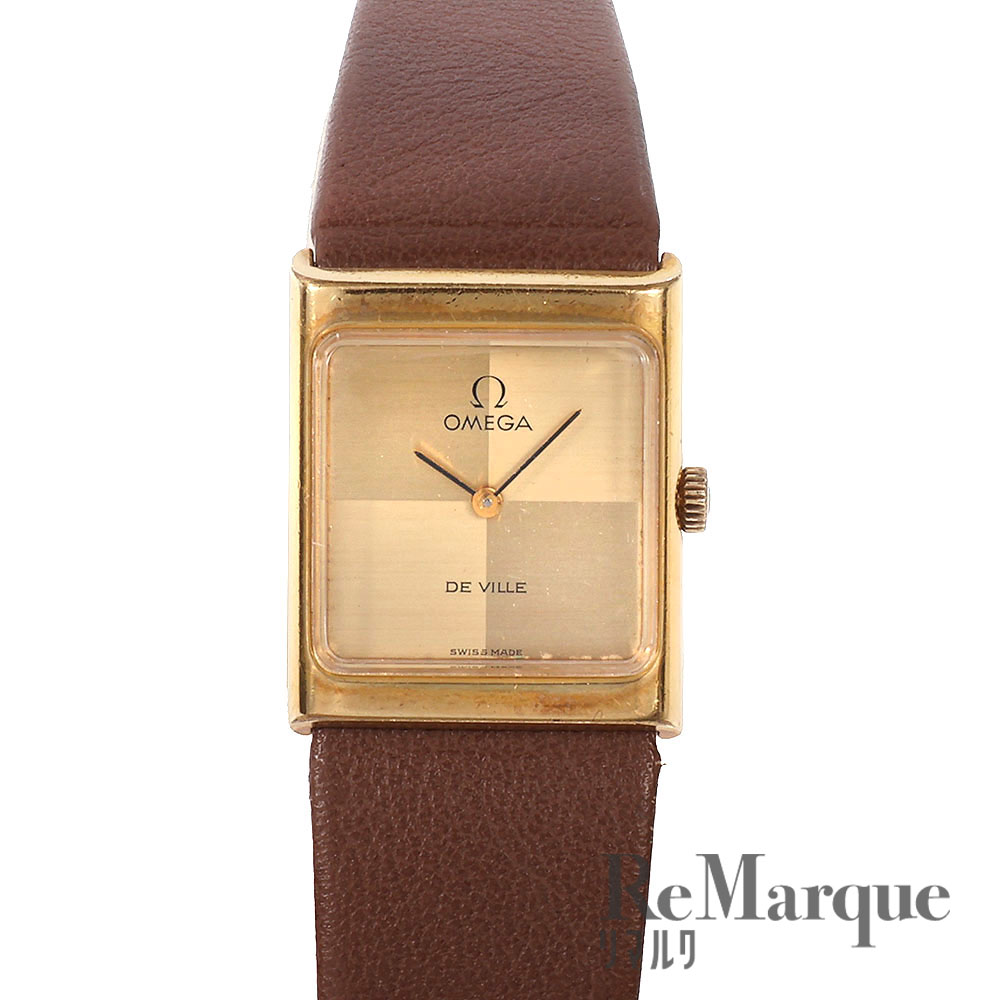 【楽天市場】OMEGA（オメガ）デヴィル SS/手巻き ステンレス シャンパン文字盤 メンズ レディース ユニセックス 腕時計【中古】【程度B ...