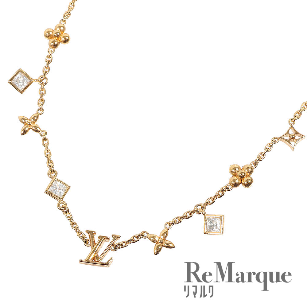 【楽天市場】LOUIS VUITTON（ルイヴィトン）LVインザスカイ ネックレス GP ゴールド M01322 レディース【中古】【程度A ...