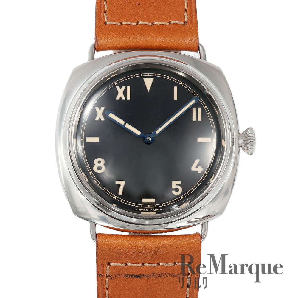 【楽天市場】PANERAI（パネライ） ラジオミール1936 PAM00249 SS レザーストラップ 手巻き ユニークダイヤル メンズ 時計 ...