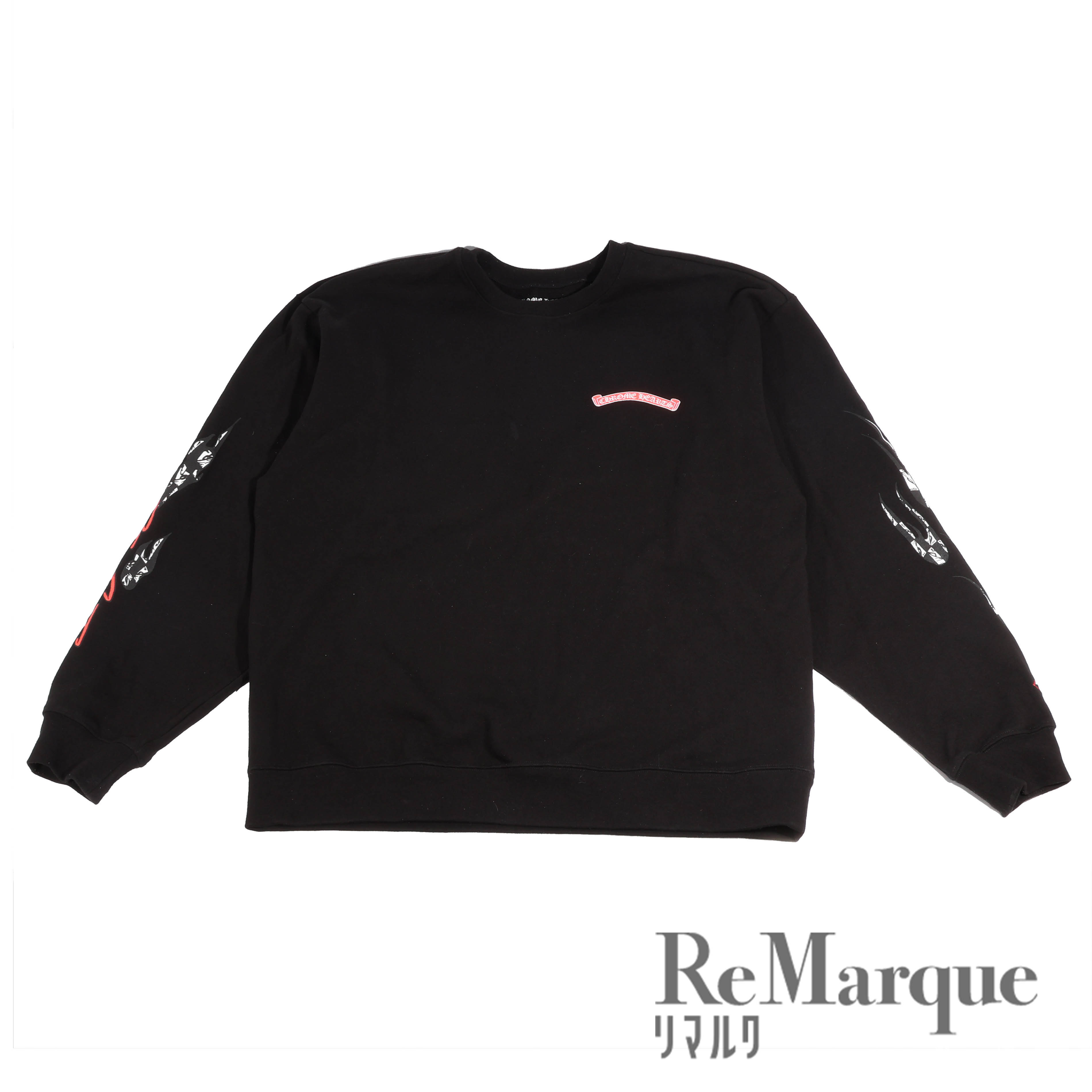 【楽天市場】CHROME HEARTS(クロムハーツ) MATTY BOY STAY FAST RACE TEAM スウェット ブラック ...