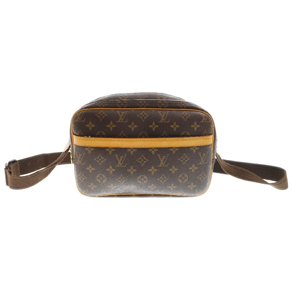 【楽天市場】LOUIS VUITTON(ルイヴィトン) モノグラム リポーターPM M45254 ショルダーバッグ 肩掛けバッグ ブラウン ...