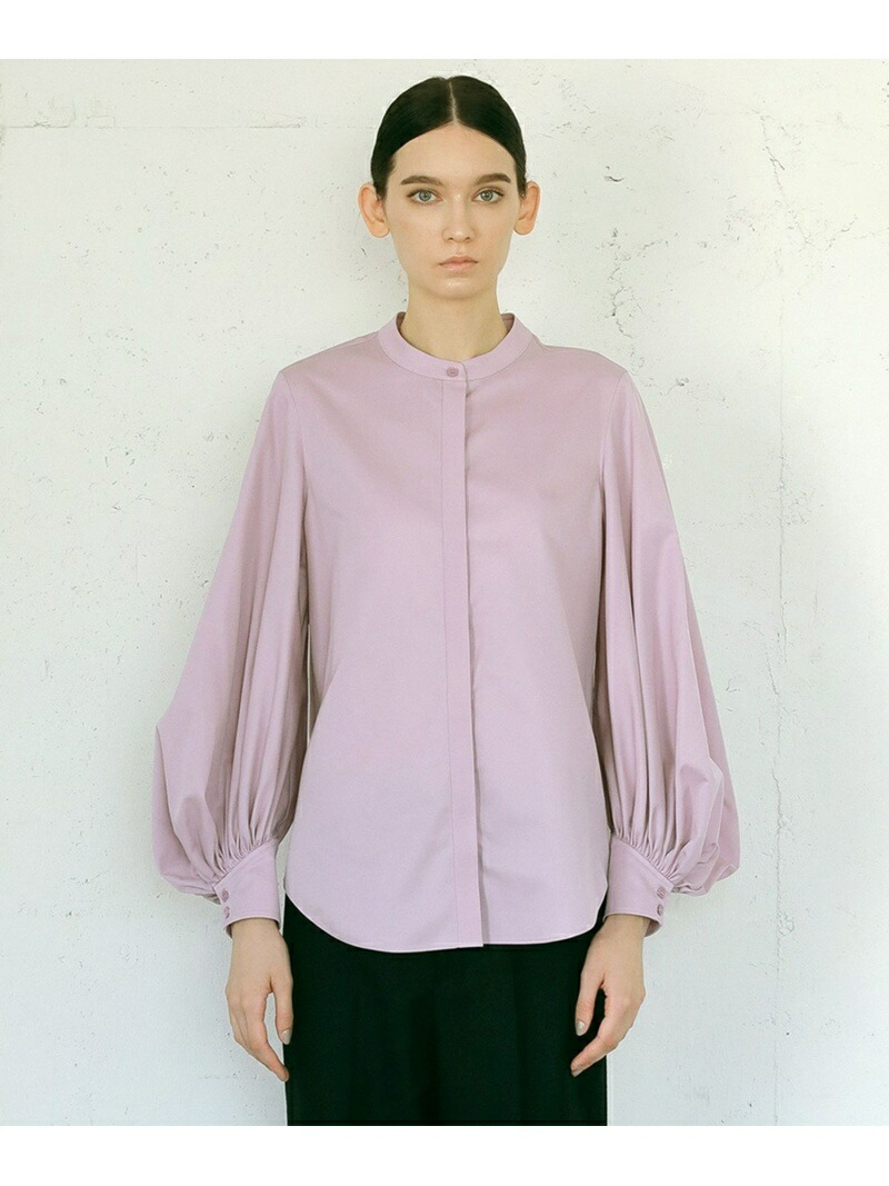 【楽天市場】【SALE／40%OFF】【23区 lab.】ハイカウントコットン パフスリーブ シャツ 23区 ニジュウサンク トップス シャツ ...