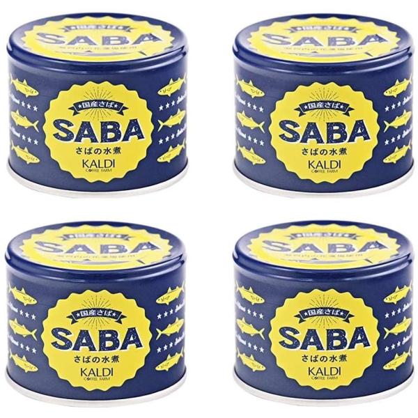 【楽天市場】【4缶セット】KALDI さばの水煮 190g×4缶：24EXP