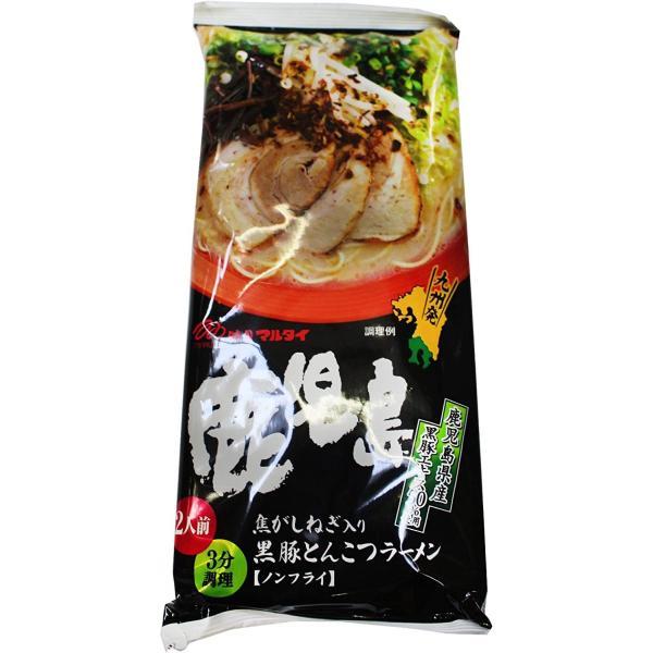 【楽天市場】マルタイ 鹿児島黒豚とんこつラーメン 185g ※ネコポス発送※：24EXP