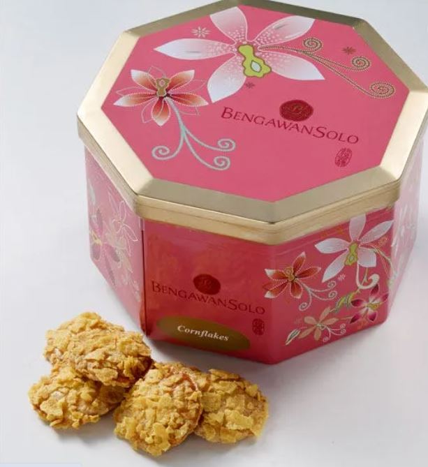 【楽天市場】Bengawan Solo ブンガワンソロ 社 シンガポールのお土産で大人気！コーンフレーククッキー 1箱 Cornflake ...