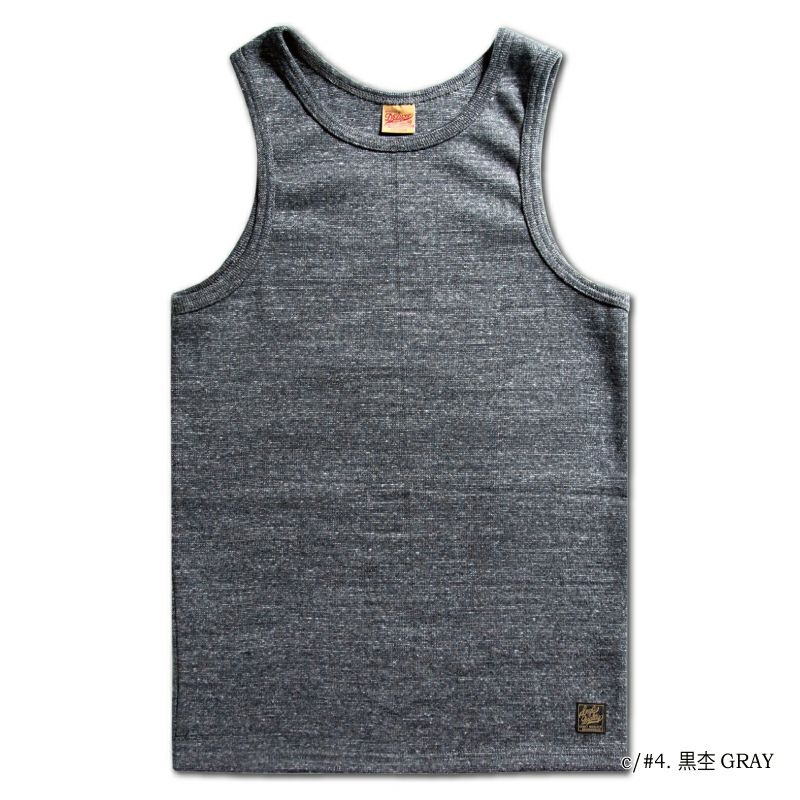 【楽天市場】TNKP-00 BKMGRY リブタンクトップ TNKP00 DELUXEWARE デラックスウエアタンクトップ：アメカジ ...