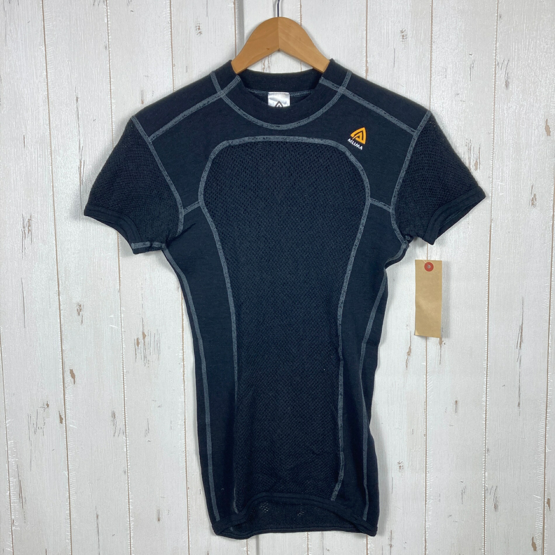 【楽天市場】【Men's XS ブラック系】 Aclima ( アクリマ ) ウールネット ティーシャツ Wool Net T Short ...