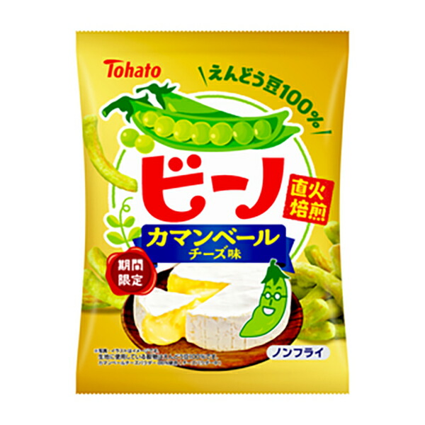 【楽天市場】東ハト ビーノ カマンベールチーズ味 51g 12コ入り 2025/03/03発売 (4901940115440)：さんきゅーマーチ