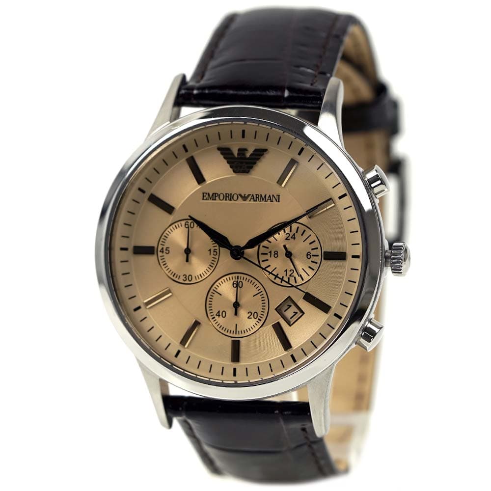 【楽天市場】エンポリオ アルマーニ 腕時計 メンズ クロノグラフ EMPORIO ARMANI レナート Renato AR2433 ...