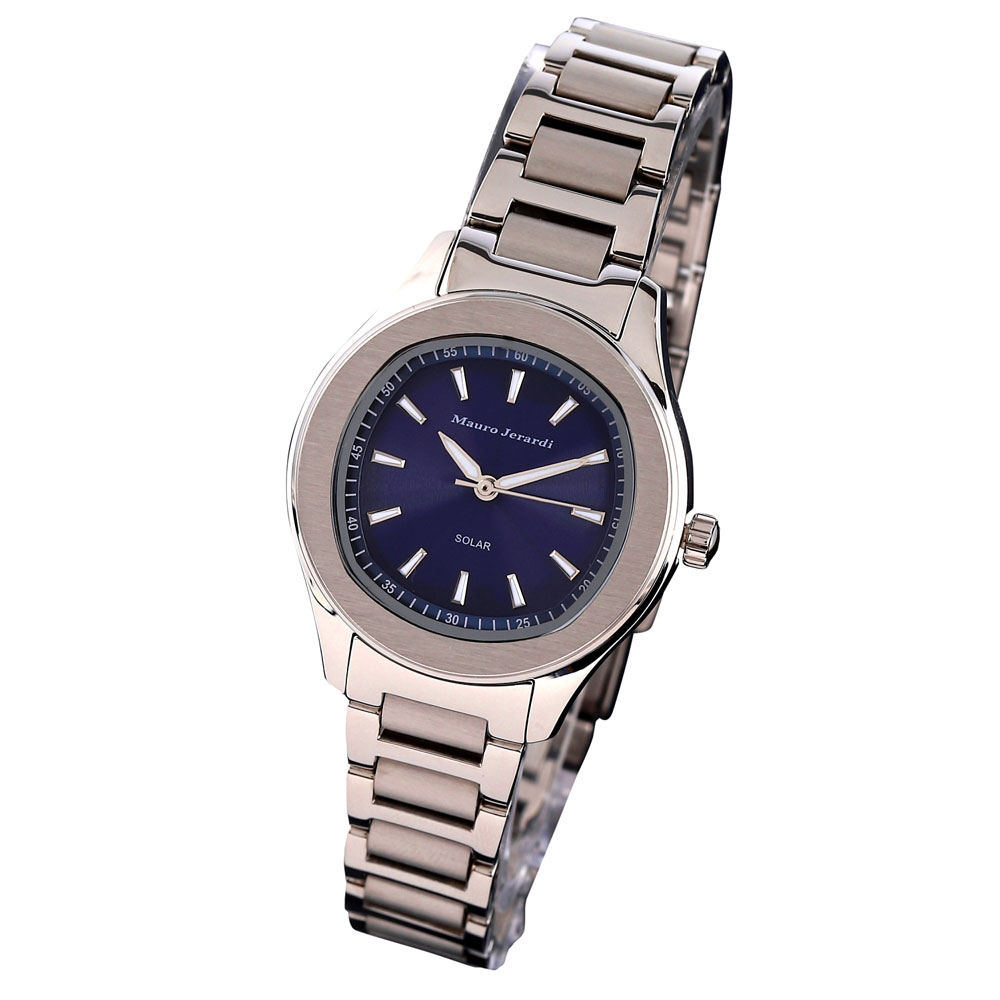 【楽天市場】マウロジェラルディ 腕時計 レディース ウォッチ Mauro Jerardi ソーラー ネイビー文字盤 MJ054-2：アクセサリーギフトのTYS