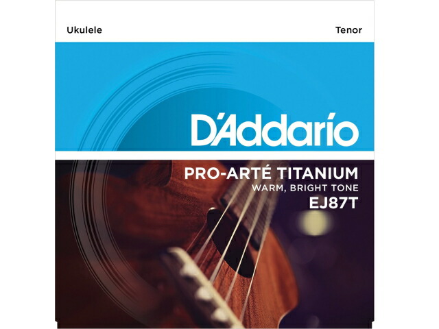 【楽天市場】【ゆうパケット・送料無料】【D'Addario （ダダリオ）】【ウクレレ弦】EJ87T Titanium Tenor テナー：楽器 ...