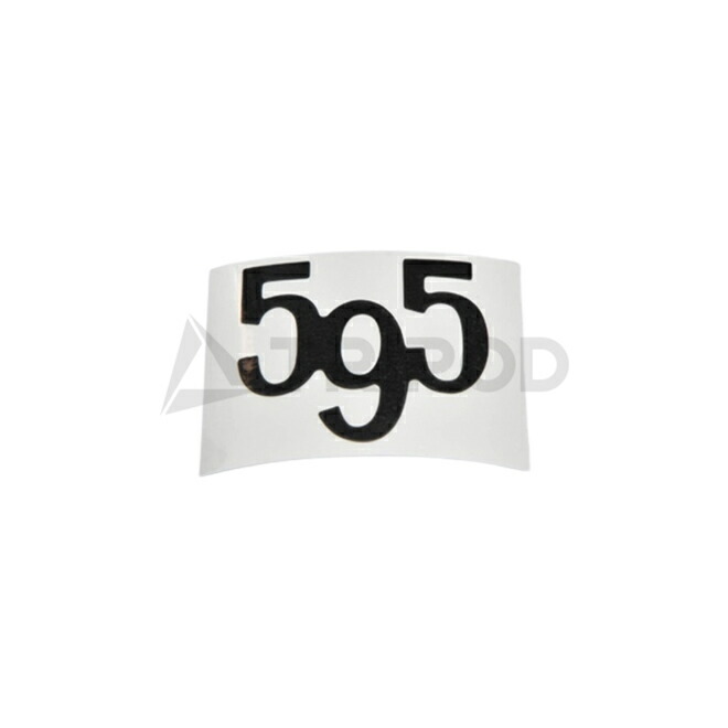 【楽天市場】CO-EMD-595 アバルト リアまたはサイドの595エンブレムの上から貼り合わせるステッカーです。：輸入車オーディオ専門店 ...